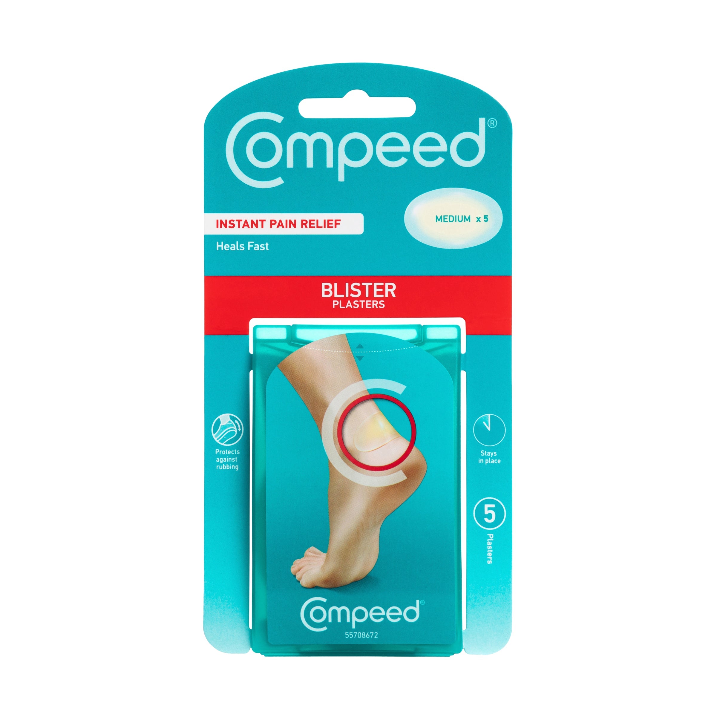 Compeed Blister Plasters Medium 5 Pack - STELLAR PHARMACY