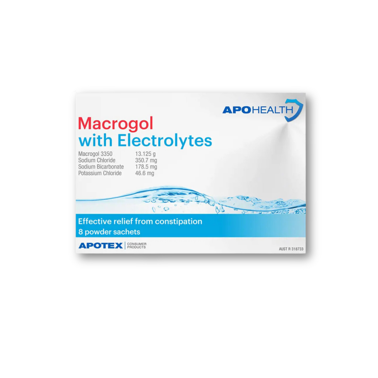 ApoHealth Macrogol with Electrolytes 8 Sachets – STELLAR PHARMACY