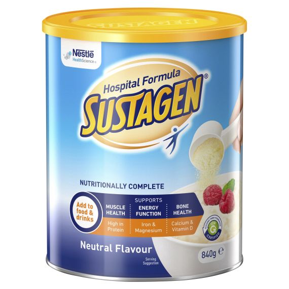 Sustagen Hospital Formula Neutral 840g – STELLAR PHARMACY