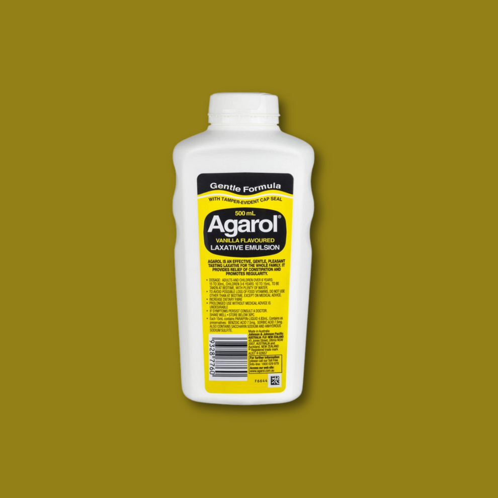 Agarol Laxative Liquid Vanilla Flavour 500mL – STELLAR PHARMACY